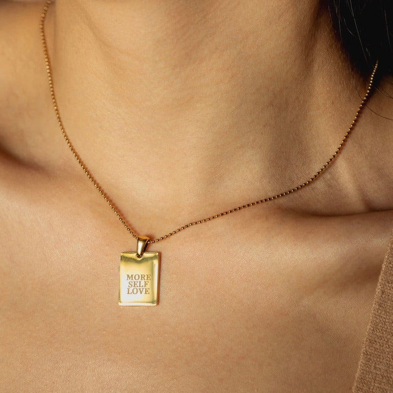 Gold Daily Necklace | Waterproof and sweatproof non tarnishing necklace ...